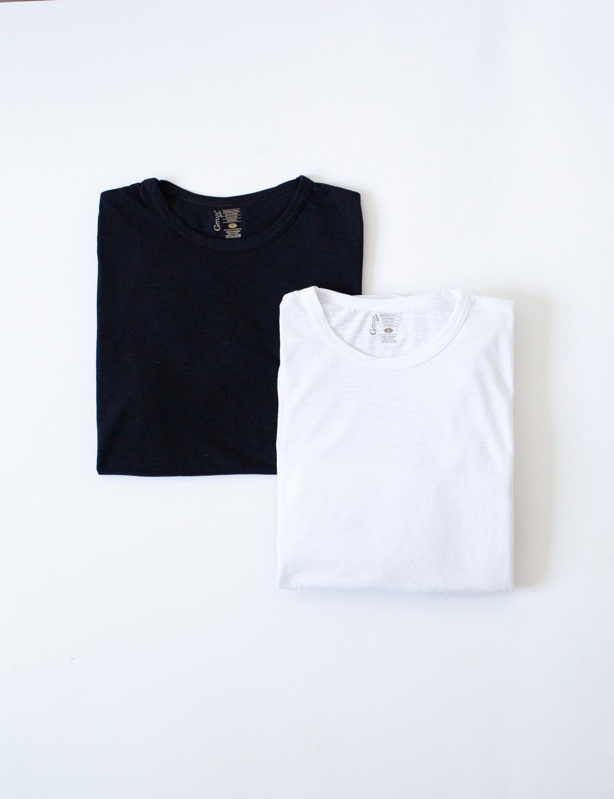 GMAN Arc Bottom Drop-Tail T-Shirts 3-Pack | Wholesale Basics SM–2XL – Gman